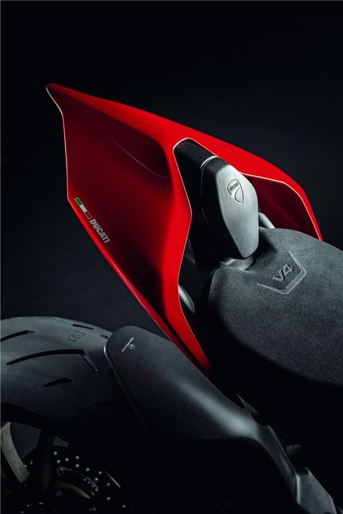 Ducati Panigale V2 Beifahrersitzabdeckung weiß - Ducati Saarland Moto ...